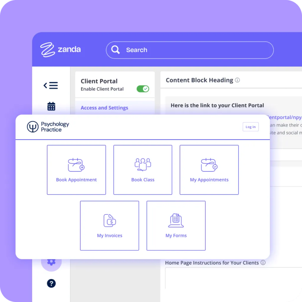 Appointment Scheduling Software with Patient Portal Login | Zanda Health