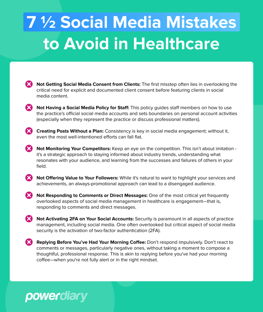 Social Media Mistakes in Healthcare And How to Avoid Them!