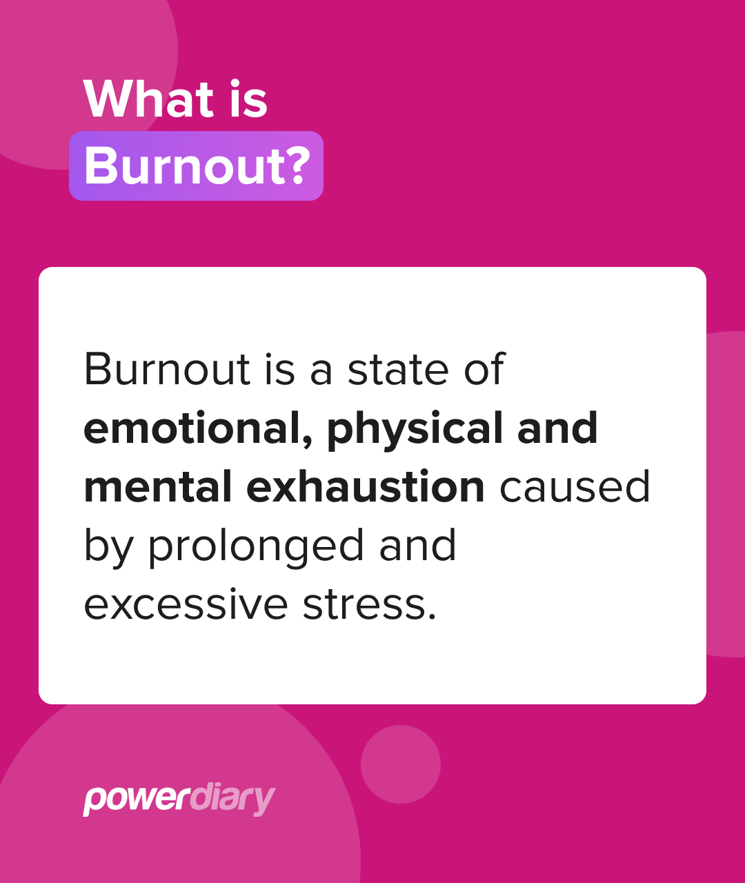 Burnout: Understanding the Signs + Prevention Tips